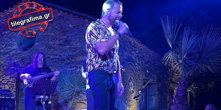 Ο Ηλίας Βρεττός στην Σκόπελο στο PARAISO - Tilegrafimanews